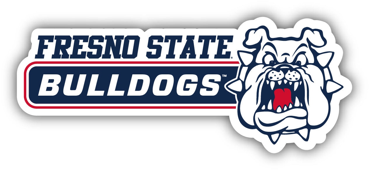 Fresno State Bulldogs 4 Inch Wide Colorful Vinyl Decal Sticker - Etsy