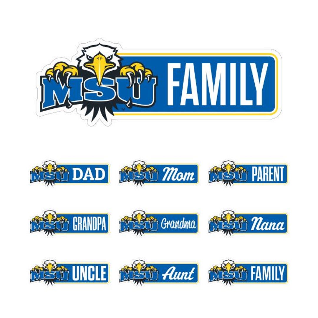 Morehead State University Proud Family Die Cut Decal Officially ...