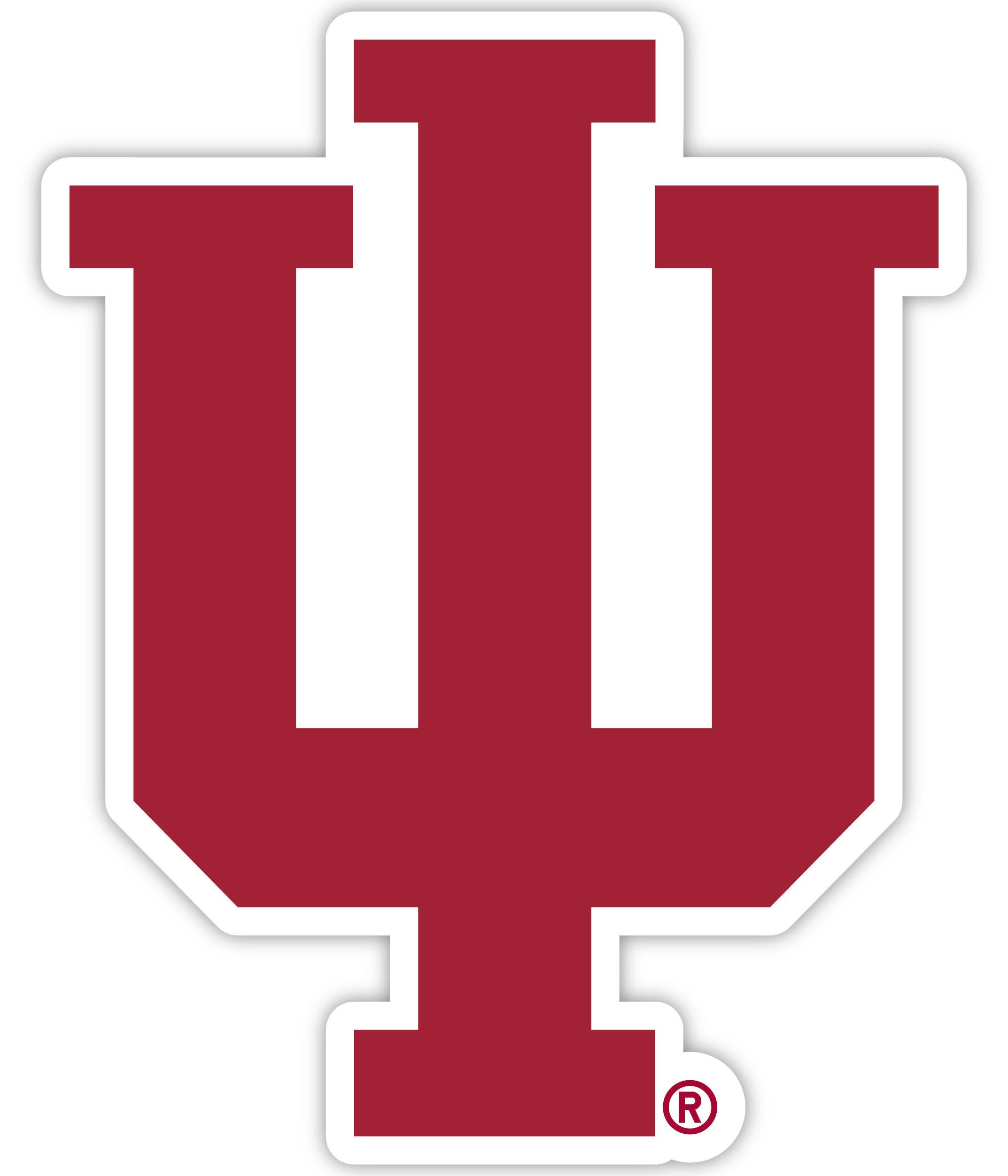 Indiana University Hoosiers Vinyl Mascot Decal Sticker Officially ...