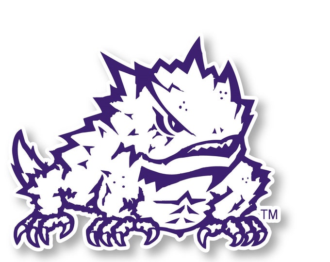 TCU Flying T - Decal Sticker Use for Cars, Laptops, Phones, Mailbox ...