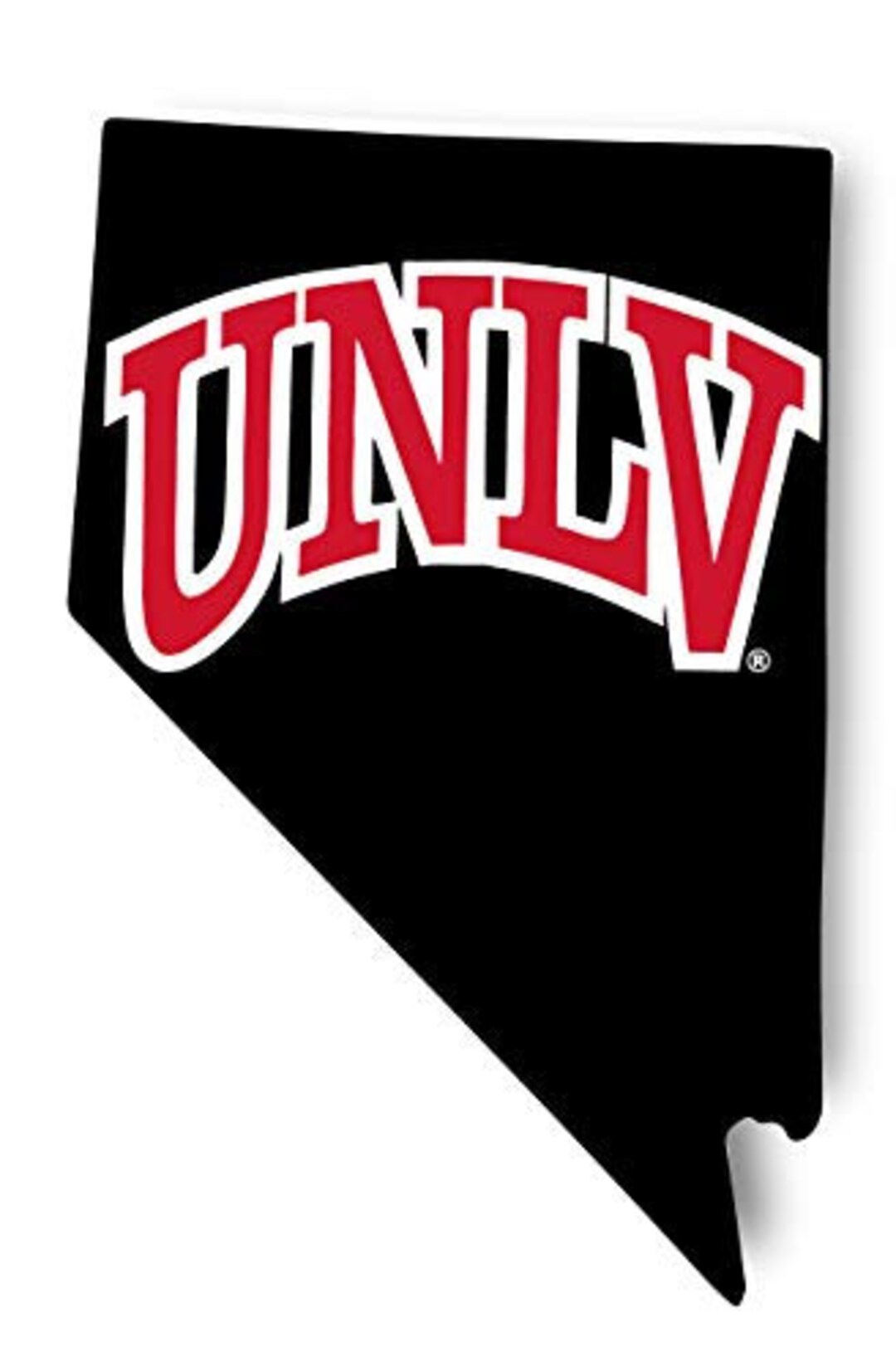 UNLV Rebels 4 Inch State Shape Vinyl Decal Sticker - Etsy