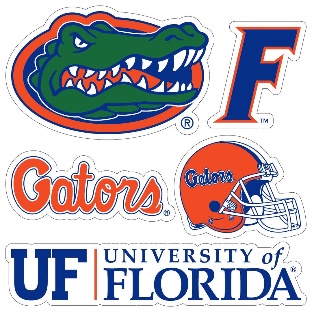 Florida Gators Officially Licensed College Sticker Multipack - School ...