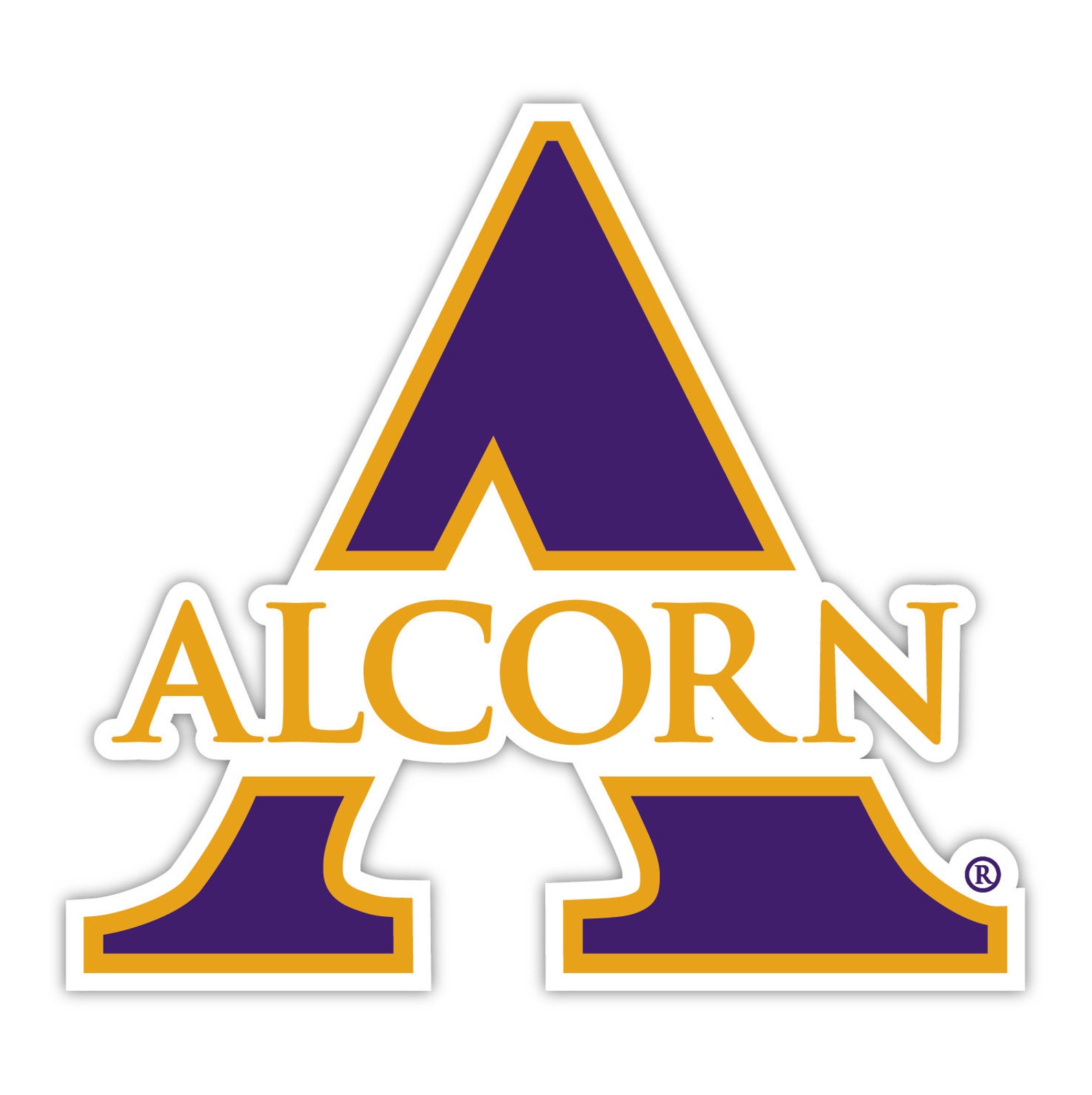 Alcorn State Braves Vinyl Mascot Decal Sticker - Etsy