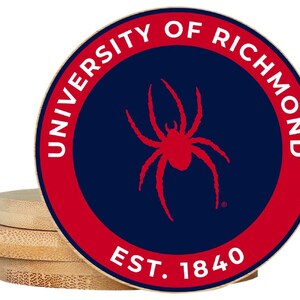 Richmond Spiders 4 Coasters Set - Variety of Materials Available - Etsy