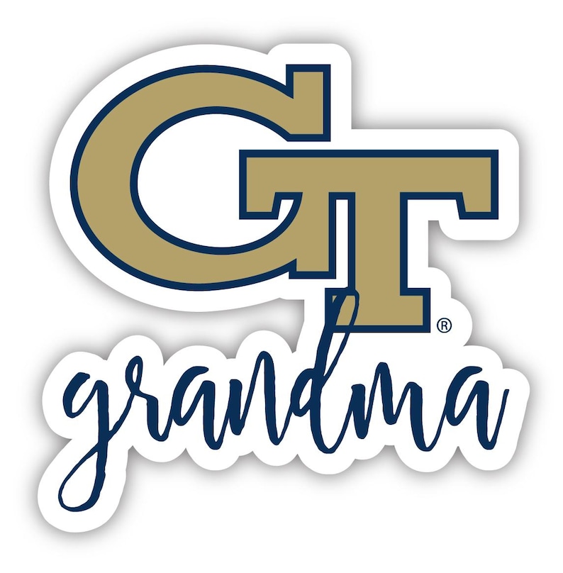 Georgia Tech Yellow Jackets 4-inch Proud Family Decorative Magnet ...