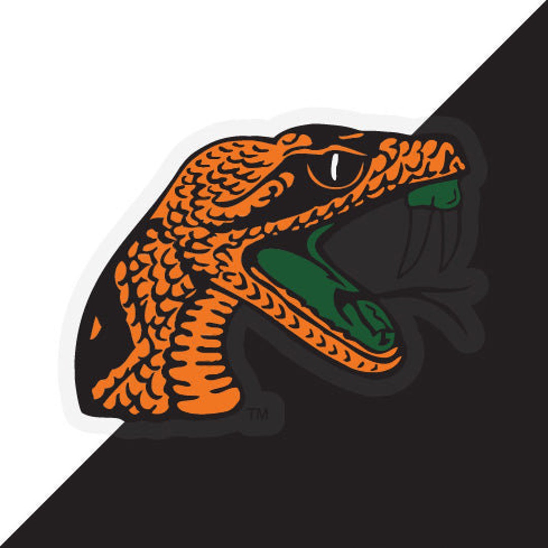 Florida A&M Rattlers Officially Licensed Vinyl Decal Sticker - Etsy