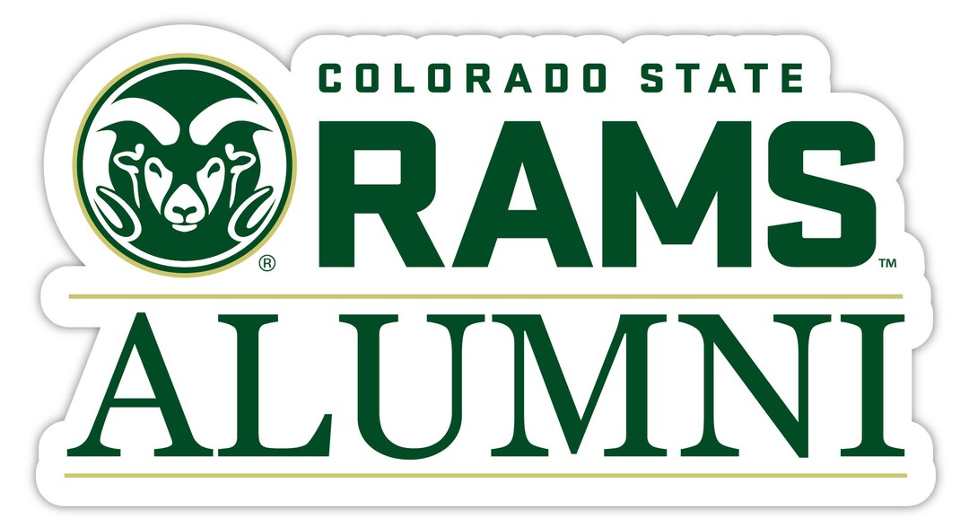 Colorado State Rams 4-inch Alumni - Sticker or Magnet Choice - Etsy