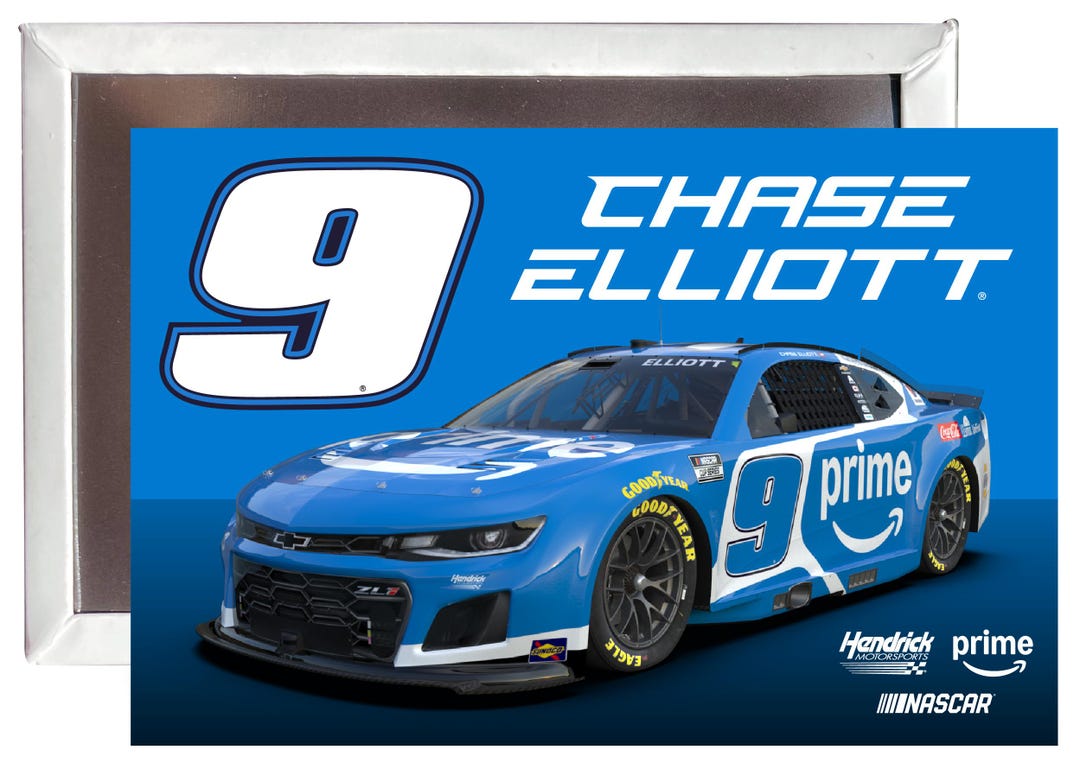 Nascar #9 Chase Elliott 2x3-inch Fridge Magnet Officially Licensed - Etsy