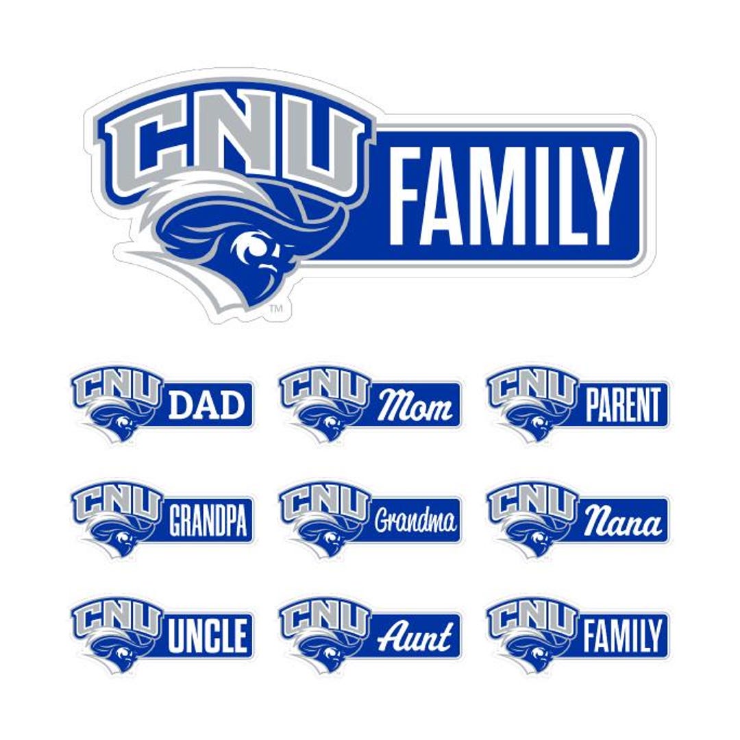 Christopher Newport Captains Proud Family Die Cut Decal Officially ...