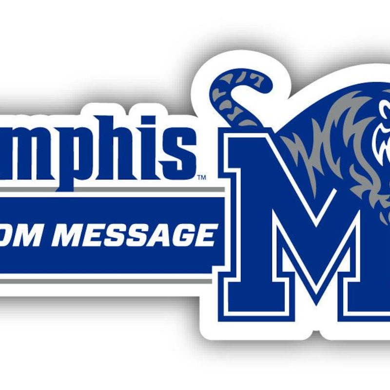 University of Memphis Decal - Etsy