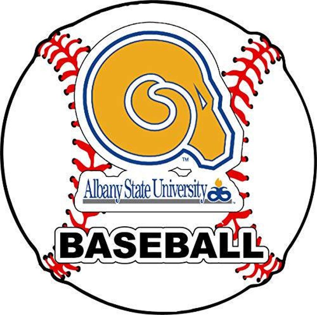 Albany State University 4-inch Vinyl Sticker Ball Design - Multiple ...