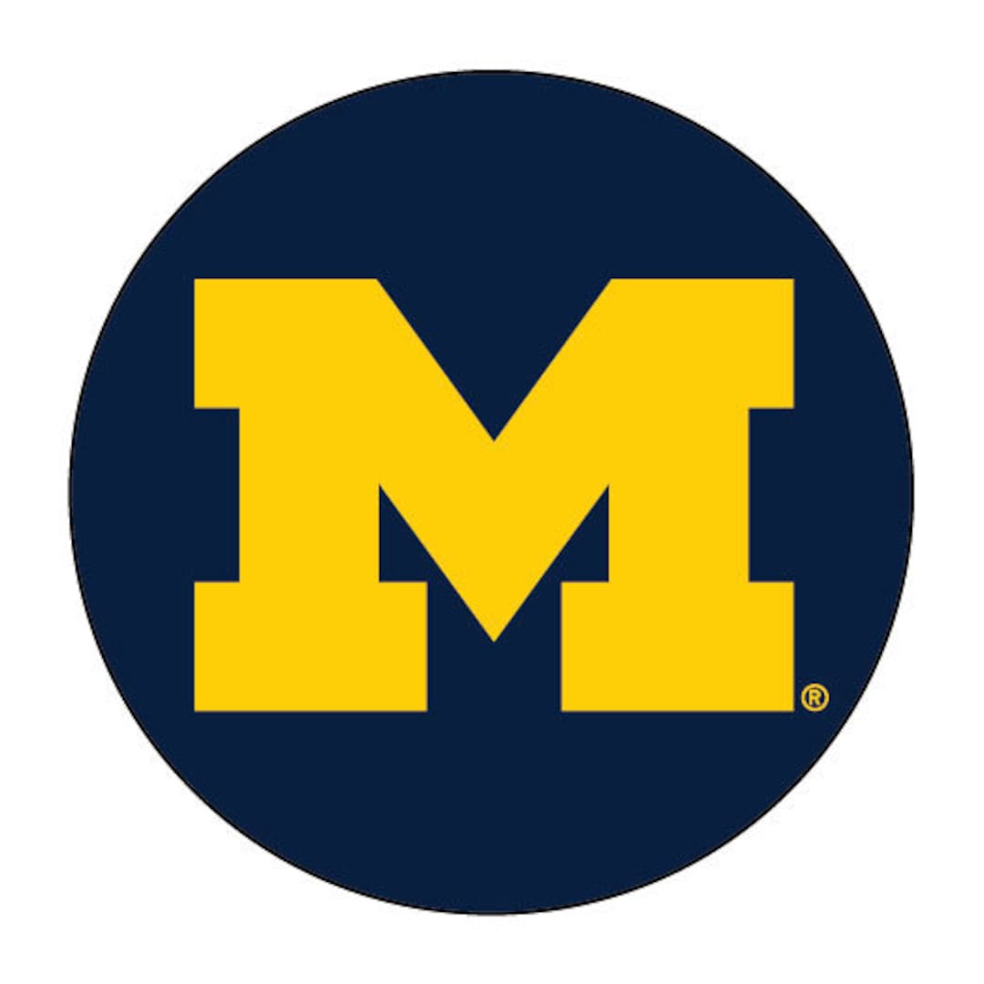 Michigan Wolverines NCAA Collegiate 3-inch Round Magnet - Etsy