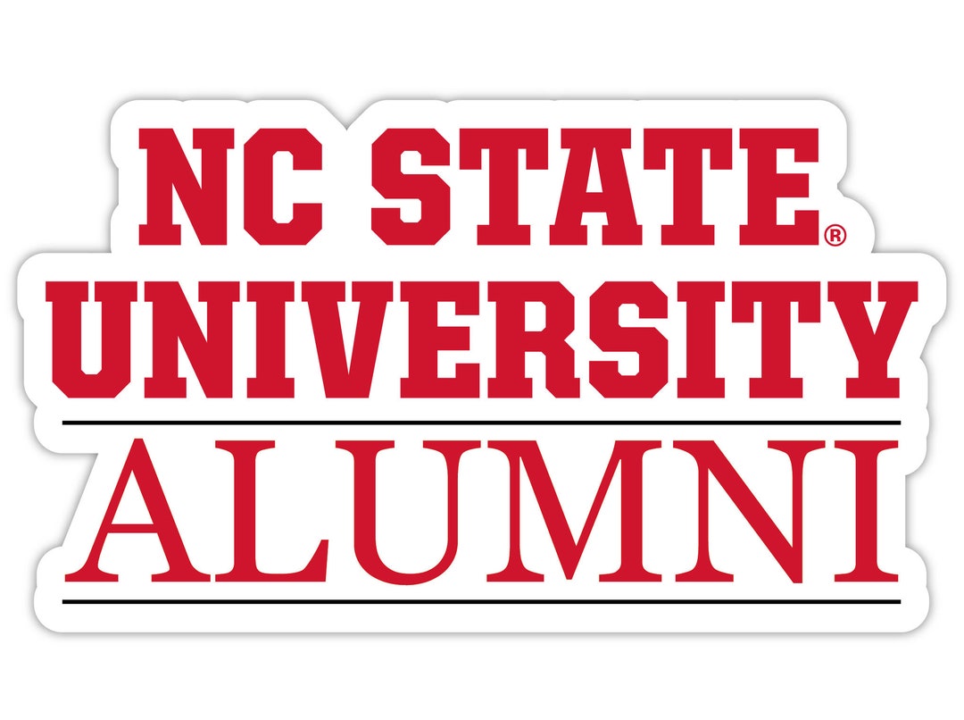 NC State Wolfpack 4-inch Alumni - Sticker or Magnet Choice - Etsy