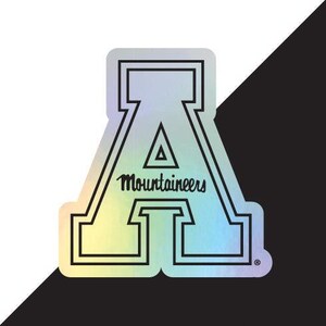 Appalachian State Officially Licensed Vinyl Sticker With Choice of ...