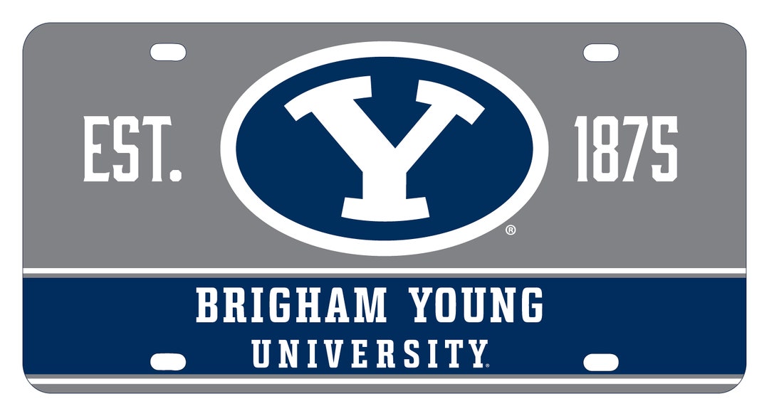 Brigham Young Cougars License Plate - Multiple Sizes Available - Etsy