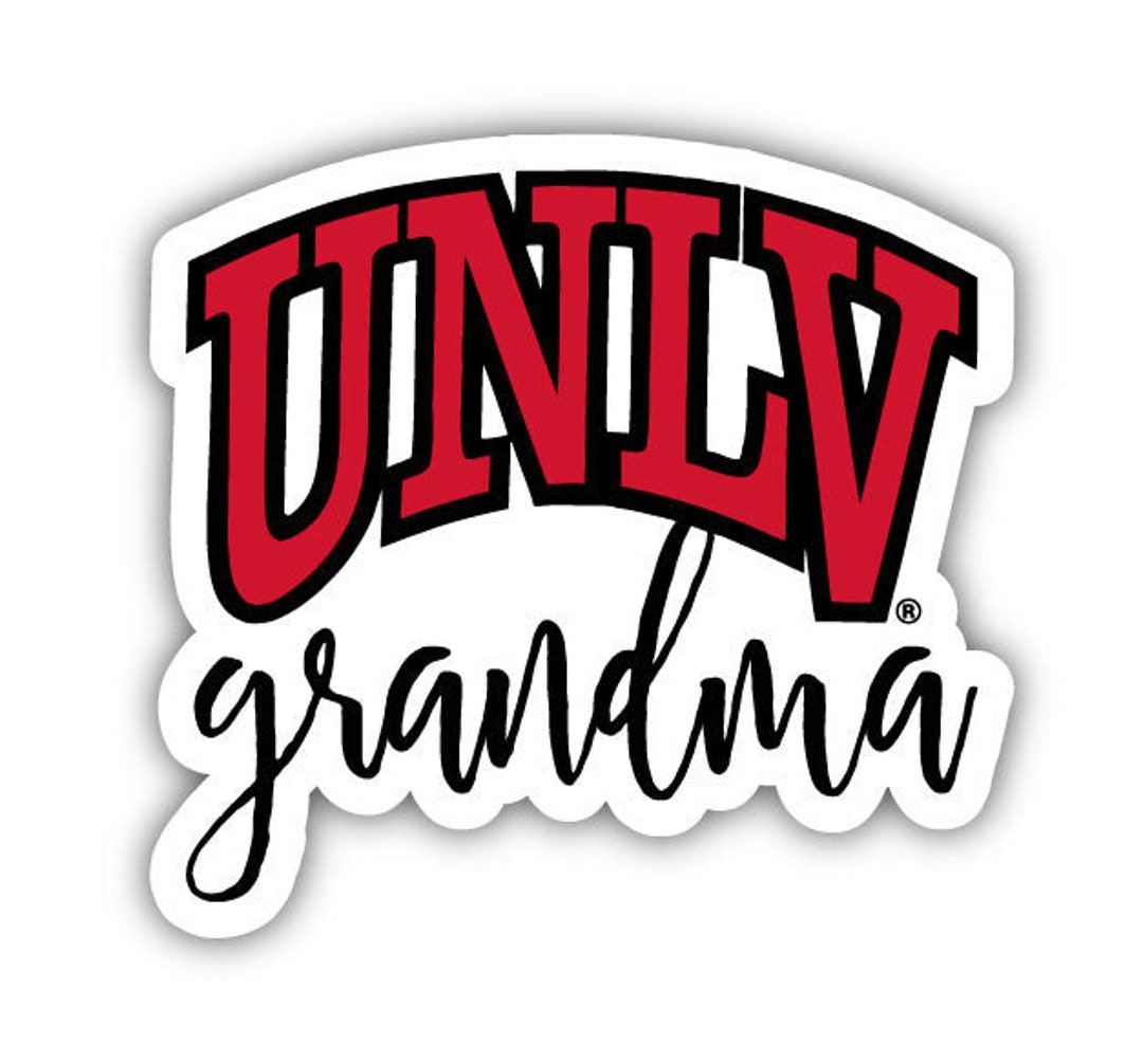 UNLV Rebels 4 Inch Proud Grandma Die Cut Decal - Etsy