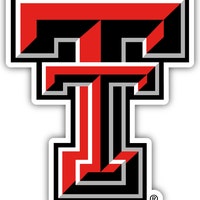 Texas Tech Red Raiders TTU Car Decal Vinyl Decal University Monogram ...
