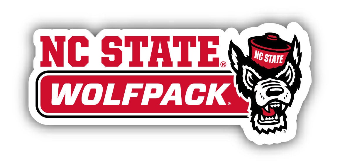 NC State Wolfpack 4 Inch Wide Colorful Vinyl Decal Sticker - Etsy