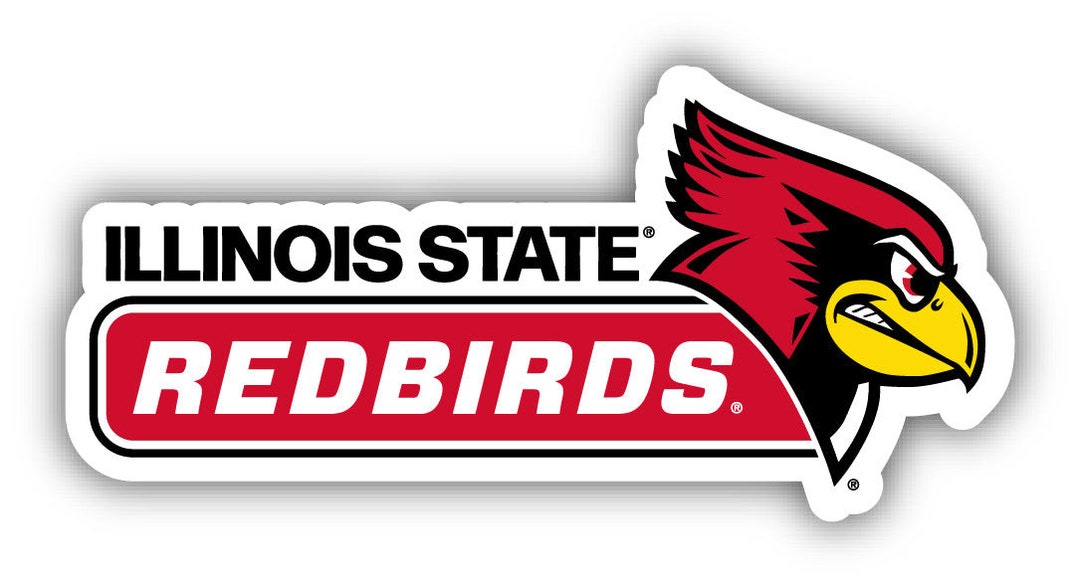 Illinois State Redbirds 4 Inch Wide Colorful Vinyl Decal Sticker - Etsy