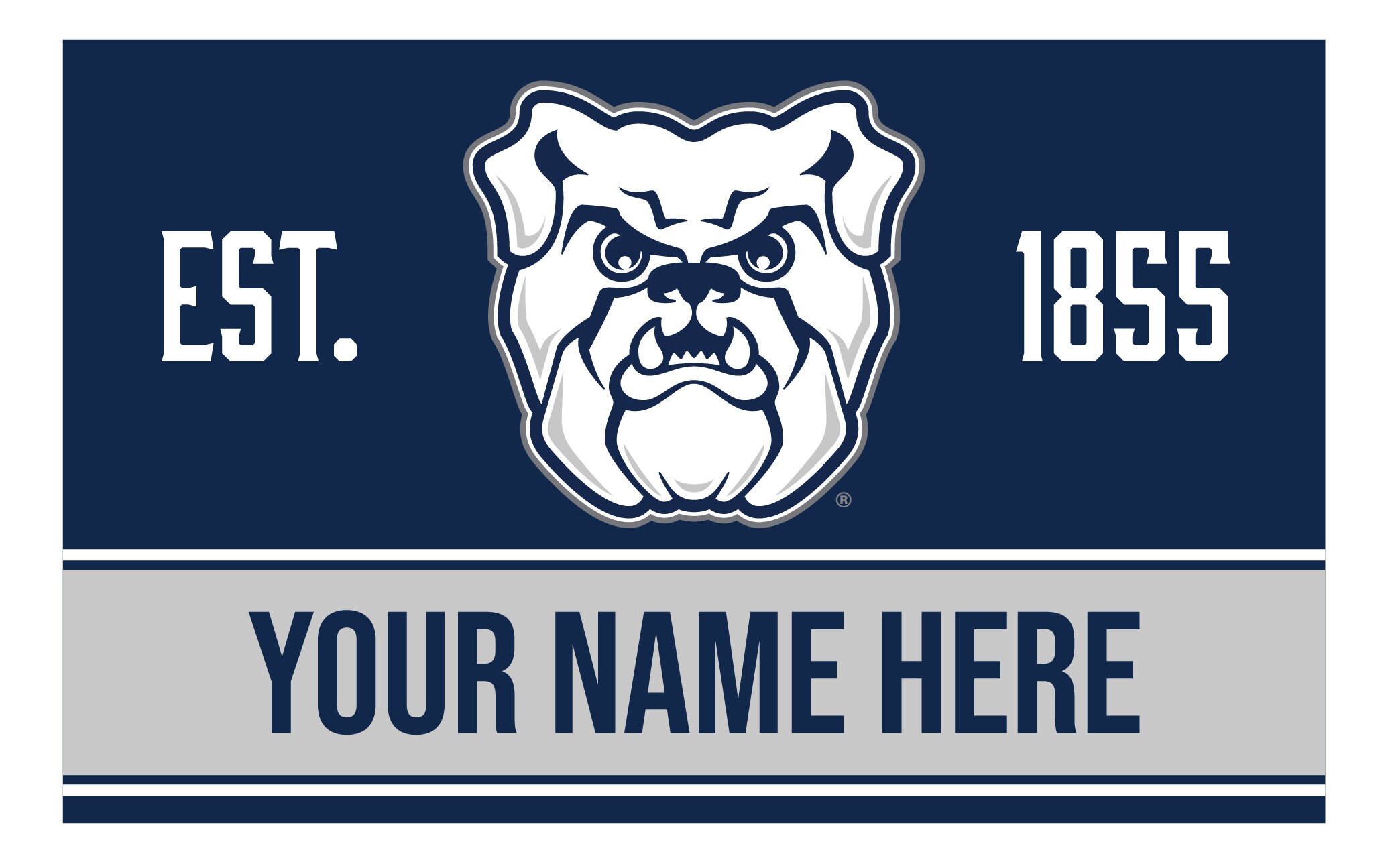 Butler Bulldog Clipart Images