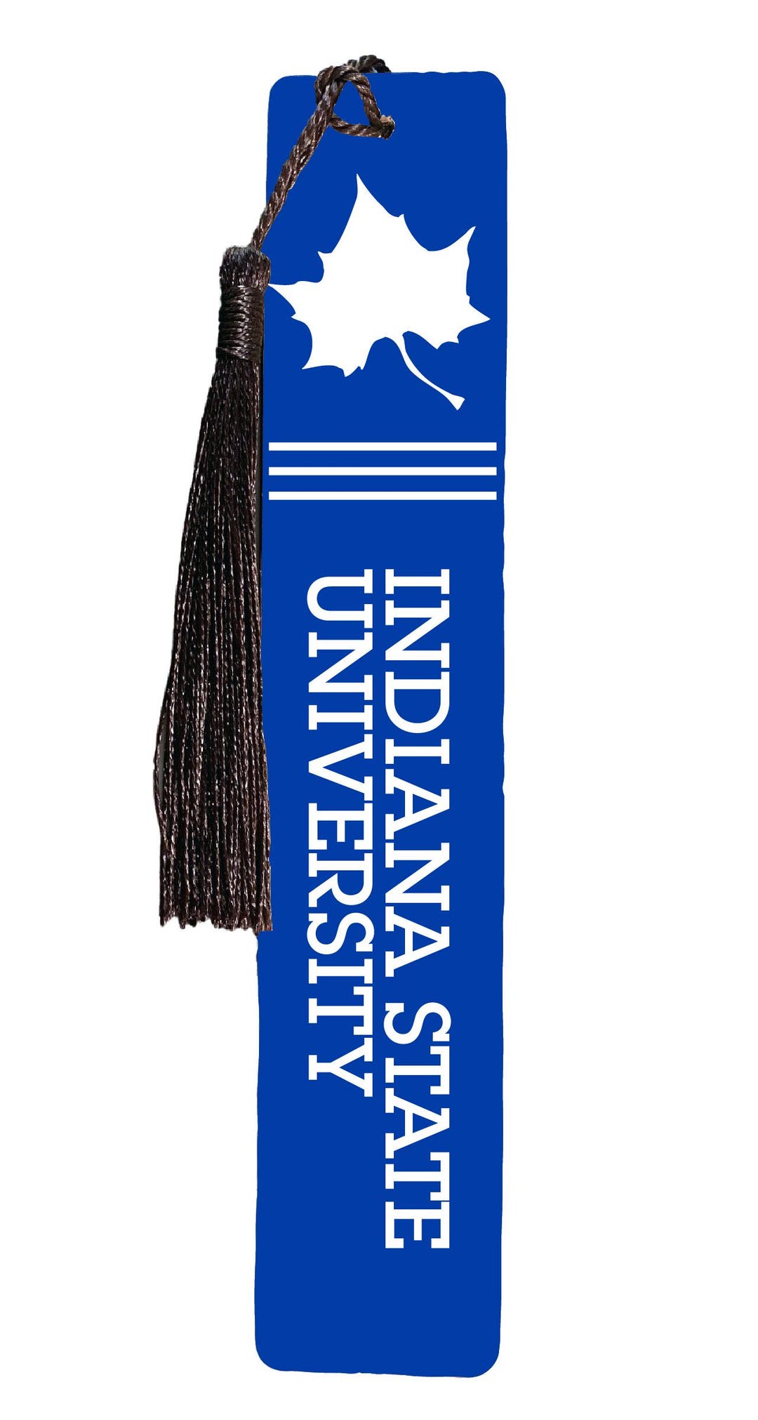 Indiana State University Wooden Bookmark With Tassel Officially ...