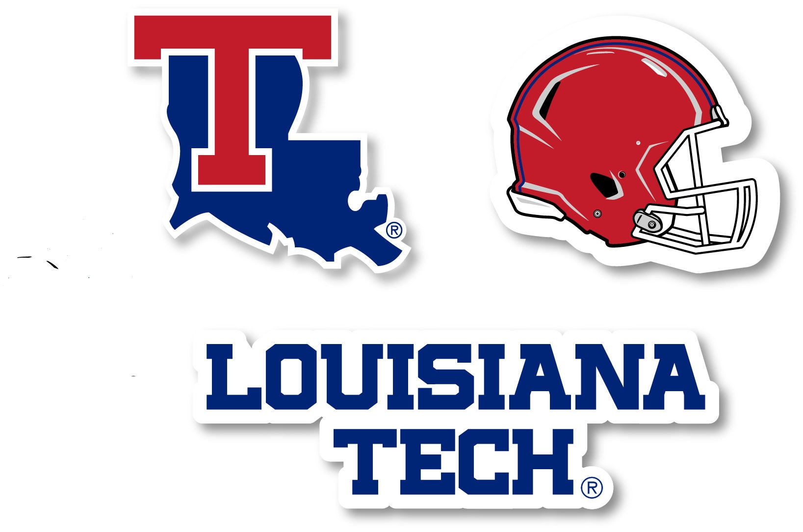 Louisiana Tech Football Logo