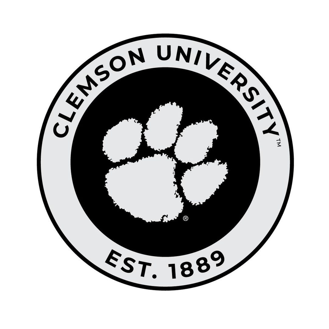 Clemson Tigers Officially Licensed Black Vinyl Decal Sticker - Etsy