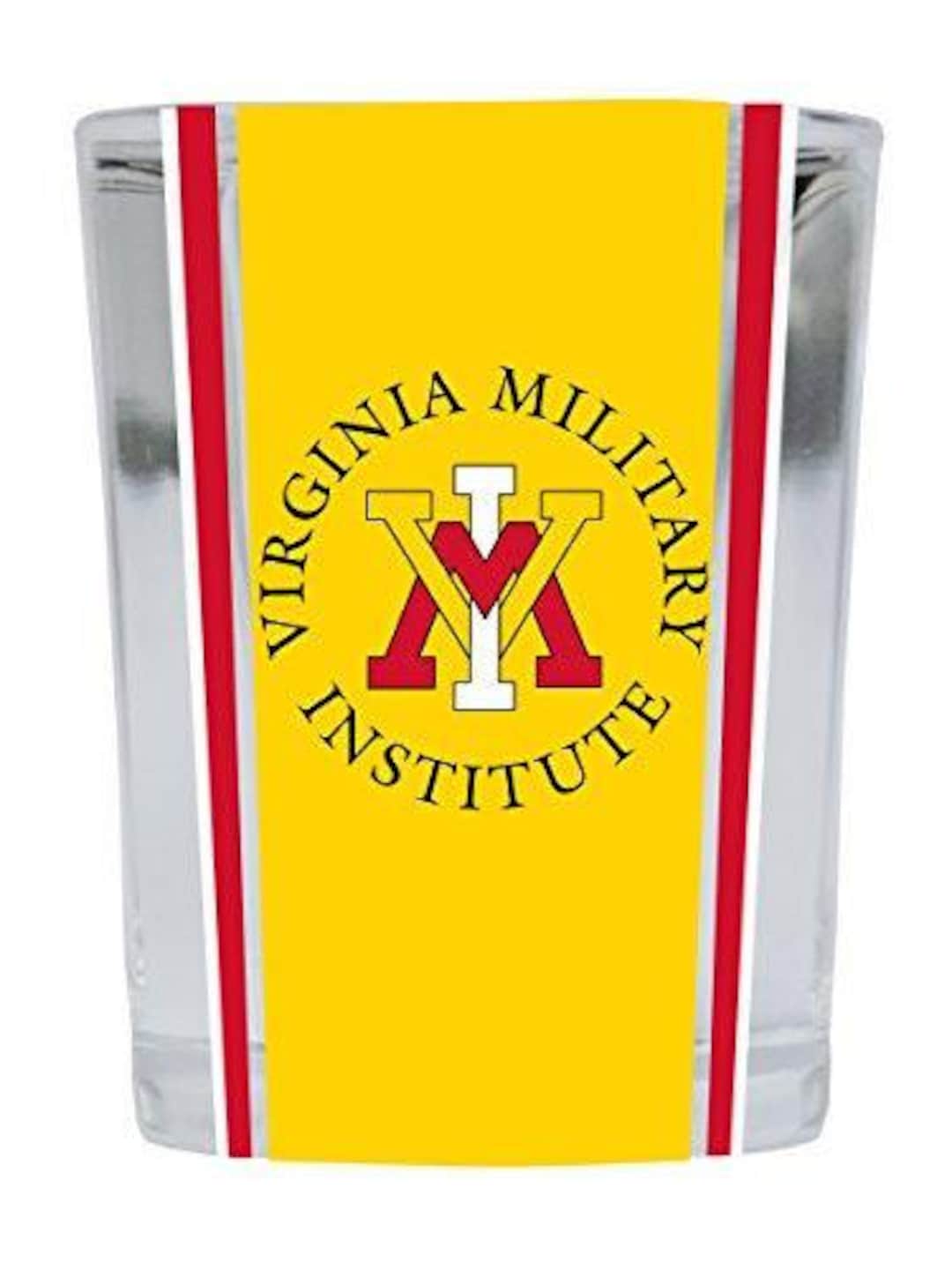 VMI Keydets 2 Oz Square Shot Glass - Logo Design - Etsy