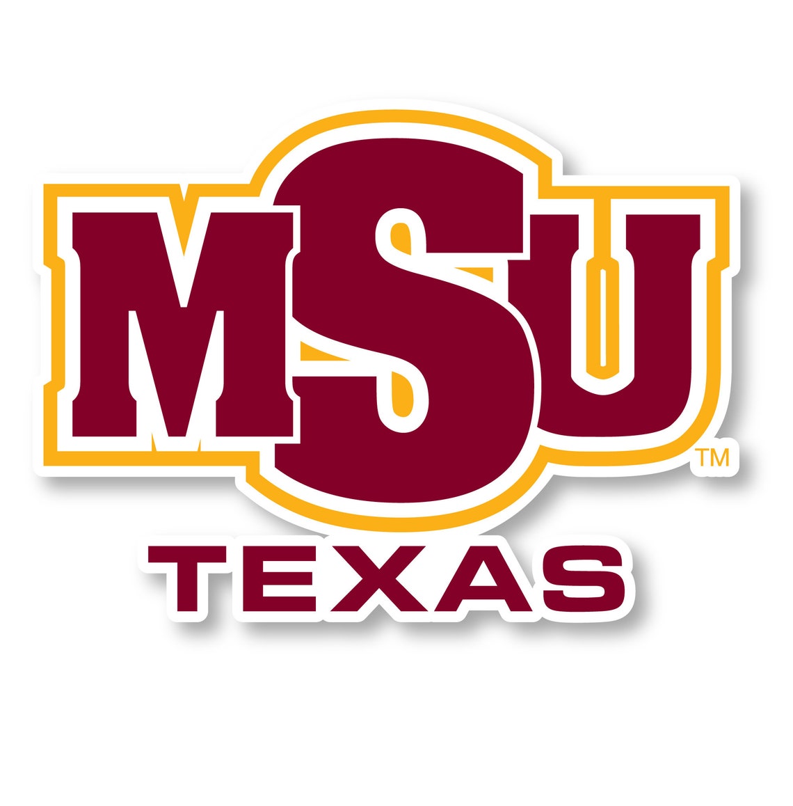 Midwestern University Mustangs Vinyl Mascot Decal Sticker | Etsy