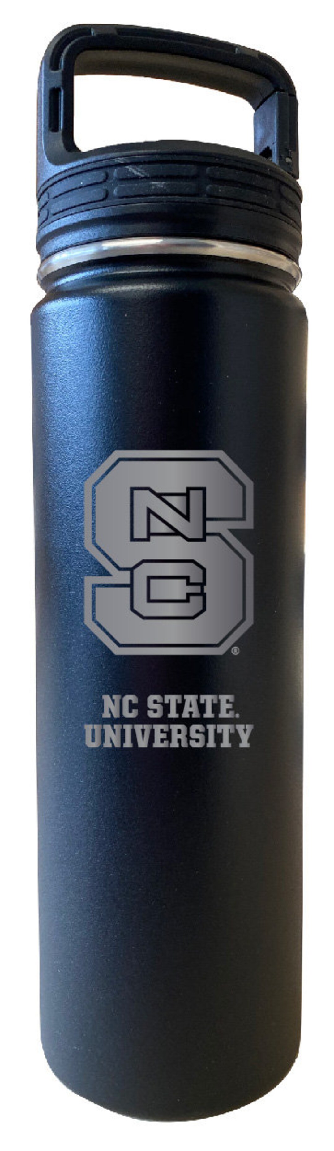 NC State Whiteolfpack 32 Oz Engraved Insulated Double Wall Stainless ...