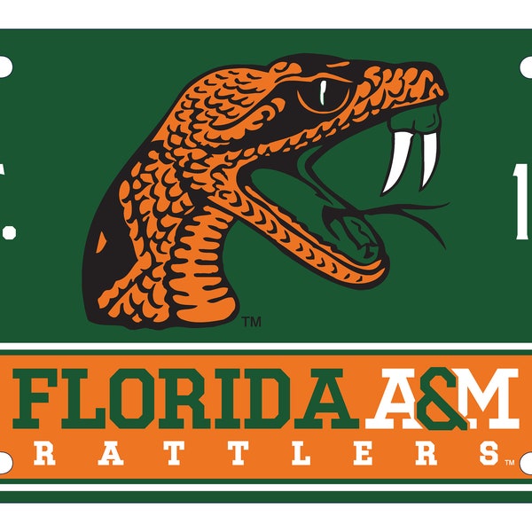 Famu License Plate Frame - Etsy