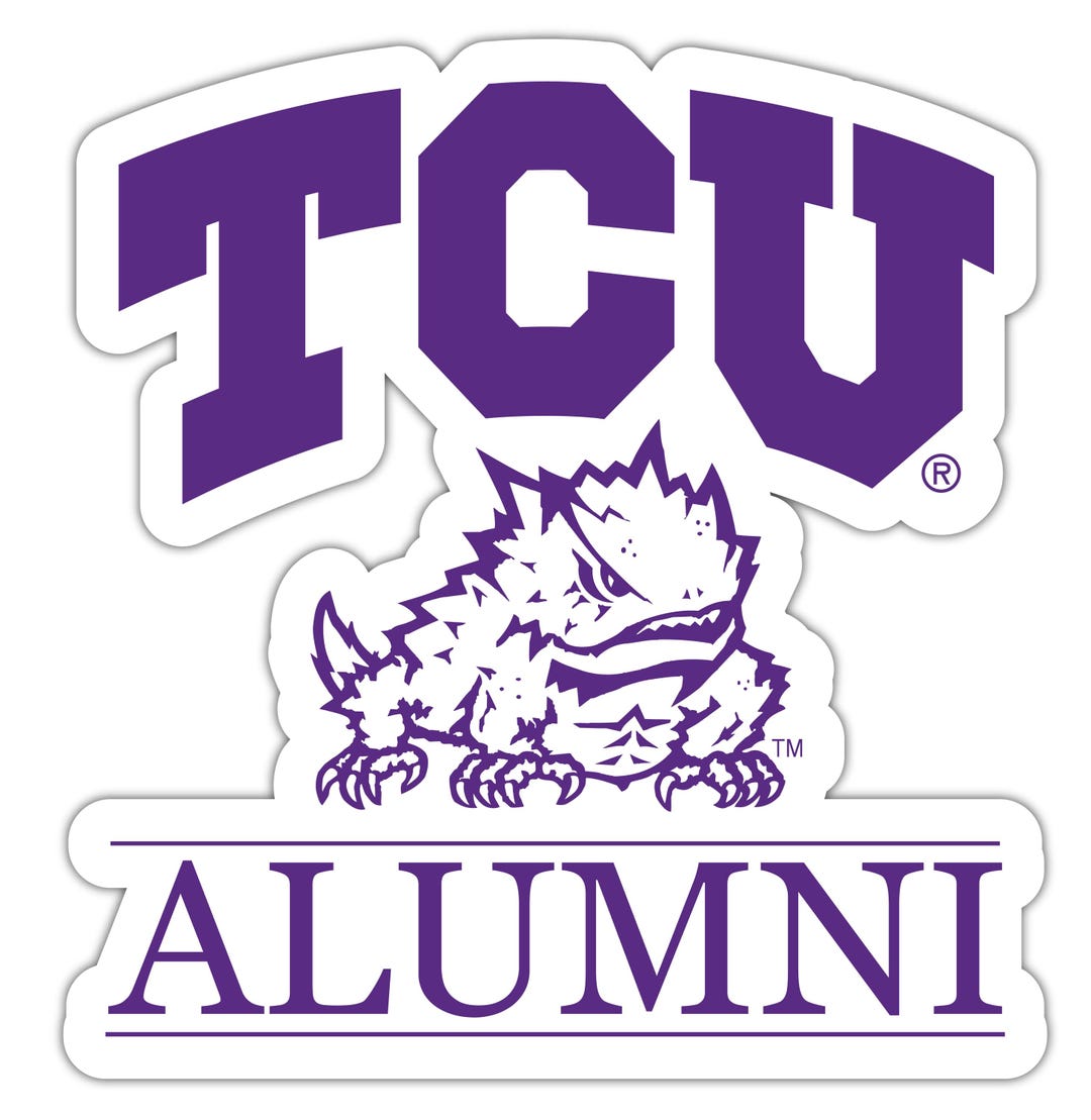 Texas Christian University 4-inch Alumni - Sticker or Magnet Choice - Etsy