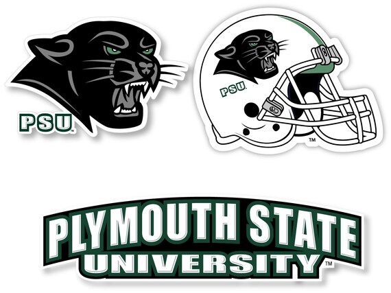 Plymouth State University Logo With Panther Plymouth State University