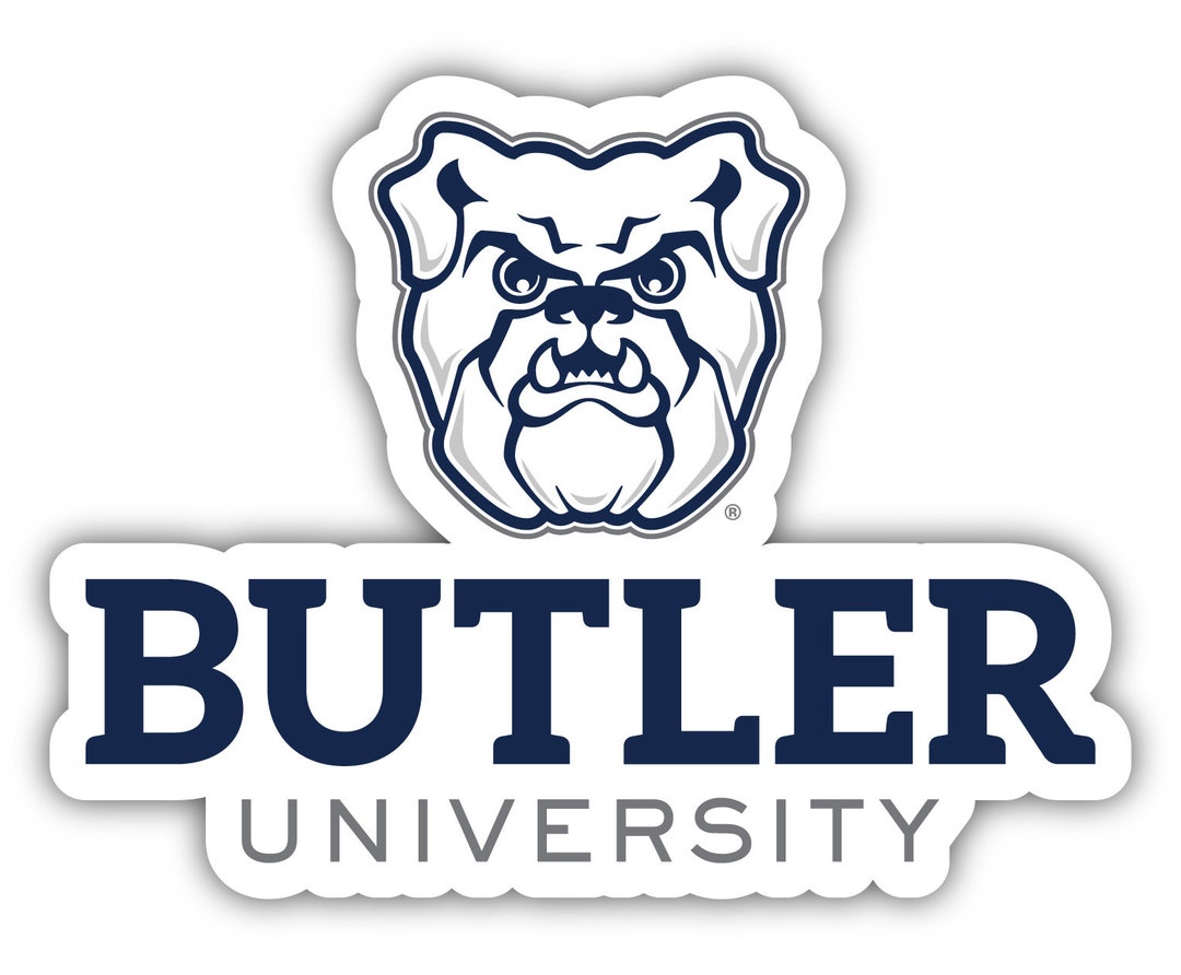 Butler Bulldogs Officially Licensed Vinyl Sticker - Multiple Sizes ...