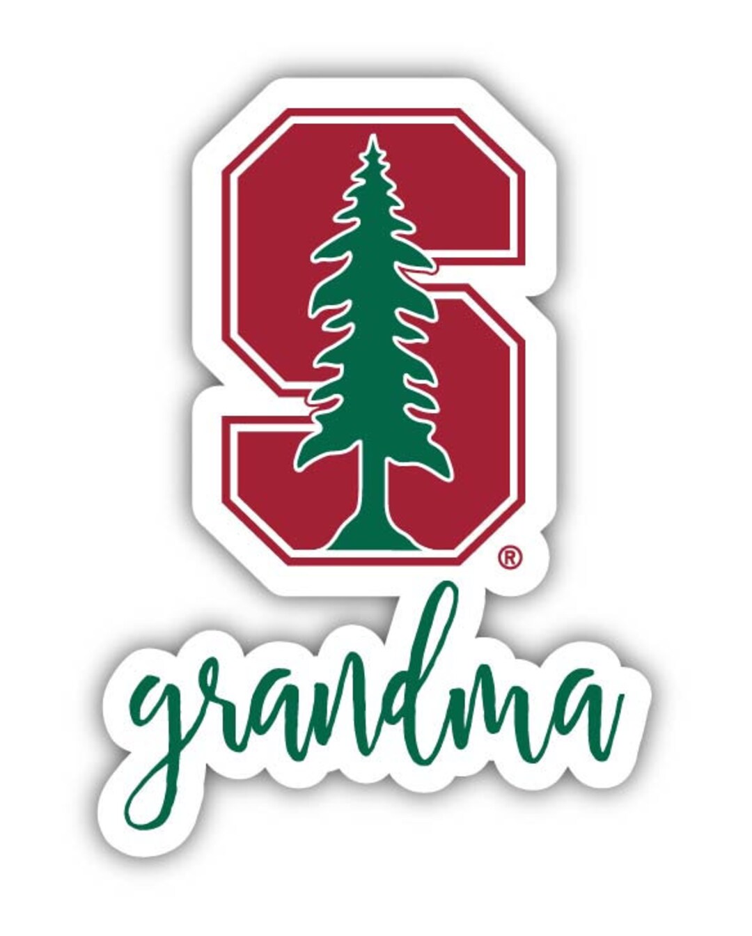 Stanford University 4 Inch Proud Grandma Magnet - Etsy