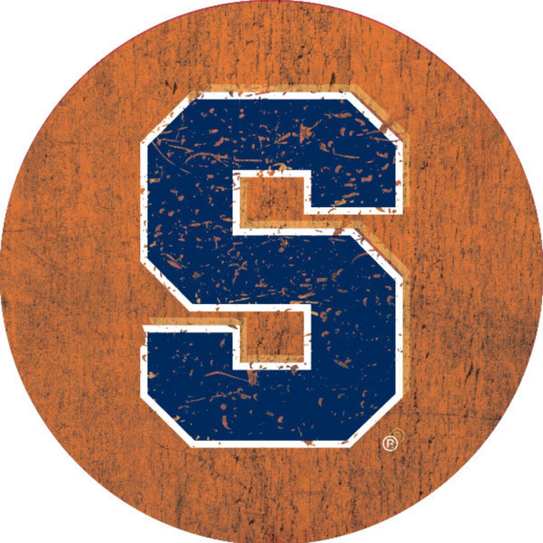 Syracuse Orange NCAA Collegiate 4 Inch Round Decal Sticker - Etsy