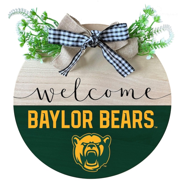 Baylor Wreath - Etsy
