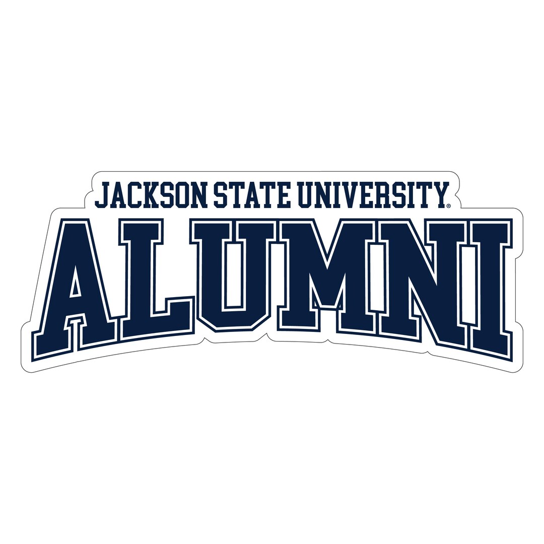 Jackson State University Laser Cut Alumni Vinyl Sticker/magnet ...