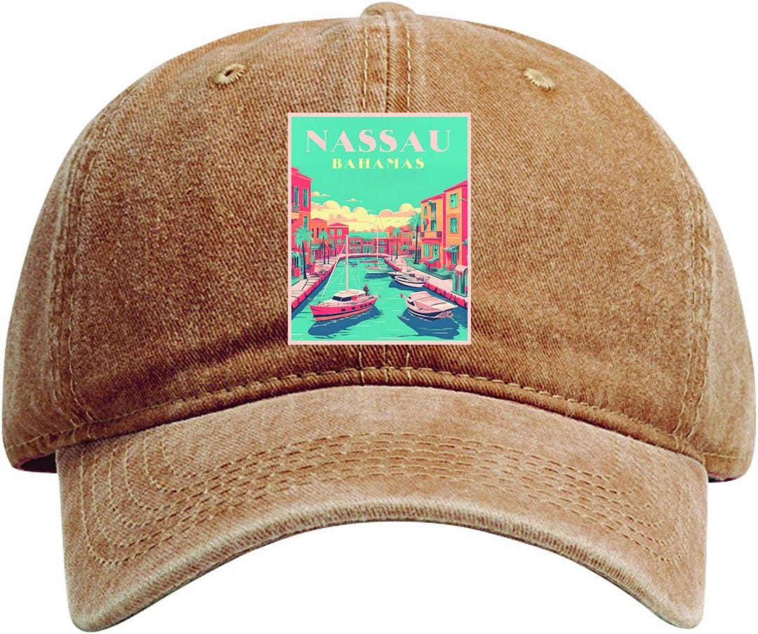 Nassau the Bahamas Design B Dad Hat - Unisex Soft Baseball Cap - Etsy