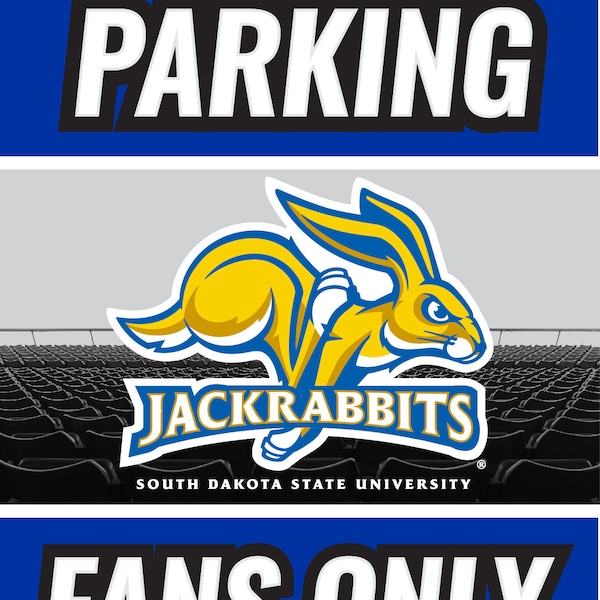 South Dakota State Jackrabbits Sign - Etsy