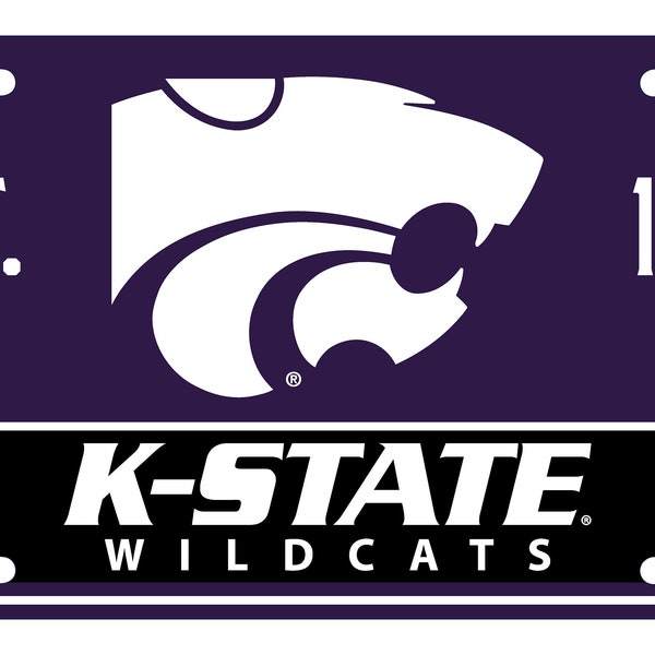 Kansas State License Plate Frame - Etsy