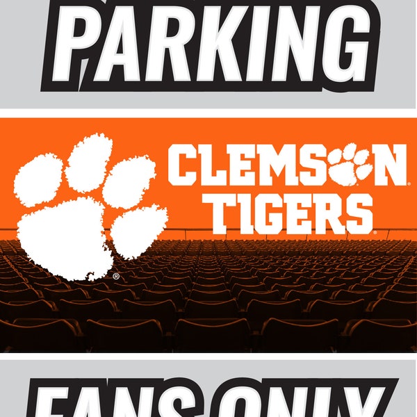 Clemson Metal Sign - Etsy