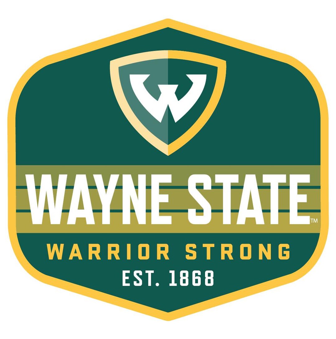 Wayne State Scenic Background Vinyl Sticker/magnet - Officially ...