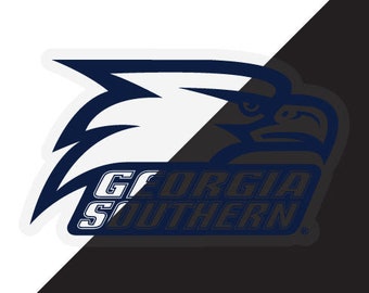 Georgia Southern Eagles 12 Premium Vinyl Decal Licensed NCAA - Etsy