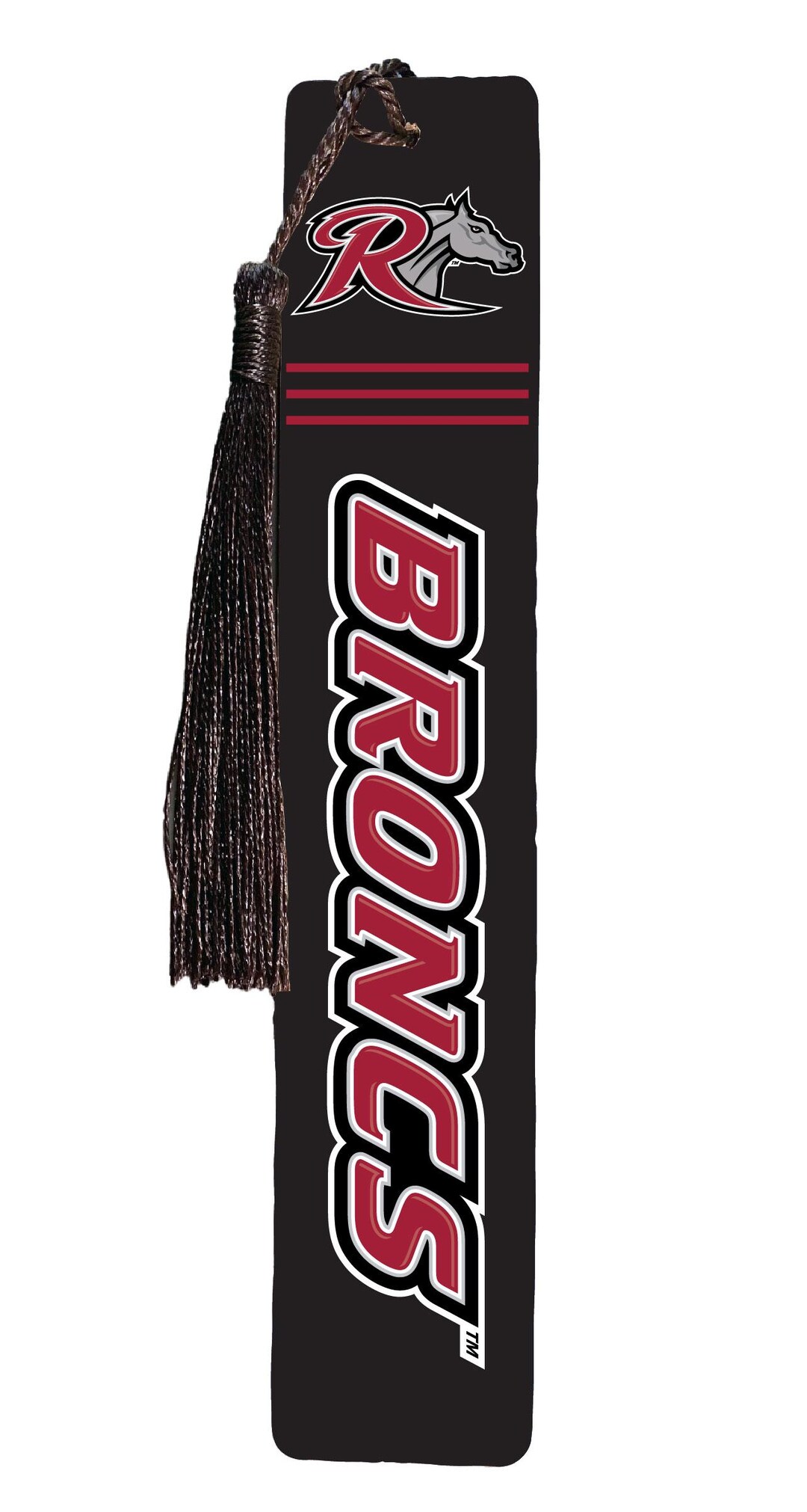 Rider University Broncs Wooden Bookmark With Tassel Officially Licensed ...