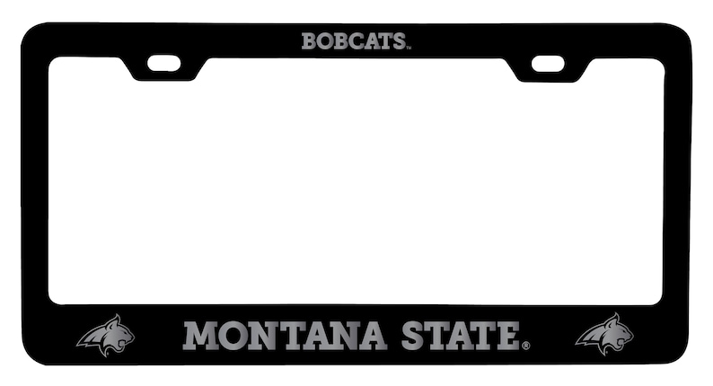 Montana State Bobcats Laser Engraved Metal License Plate Frame - Etsy