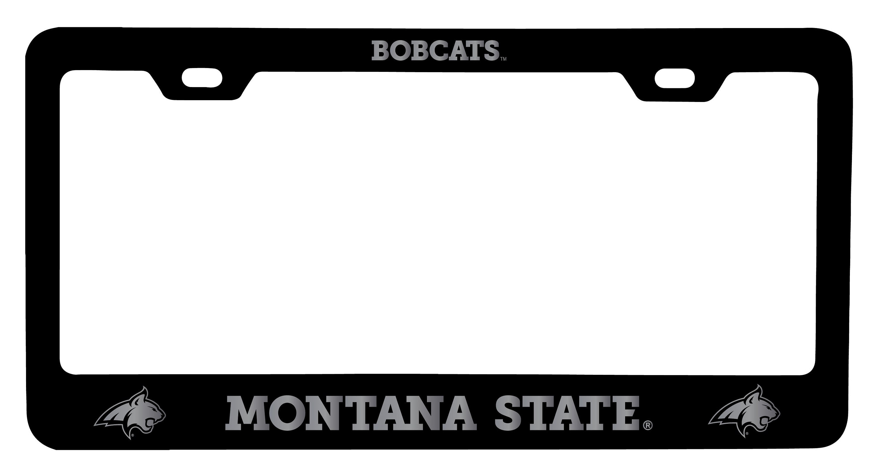 Montana State Bobcats Laser Engraved Metal License Plate Frame - Etsy