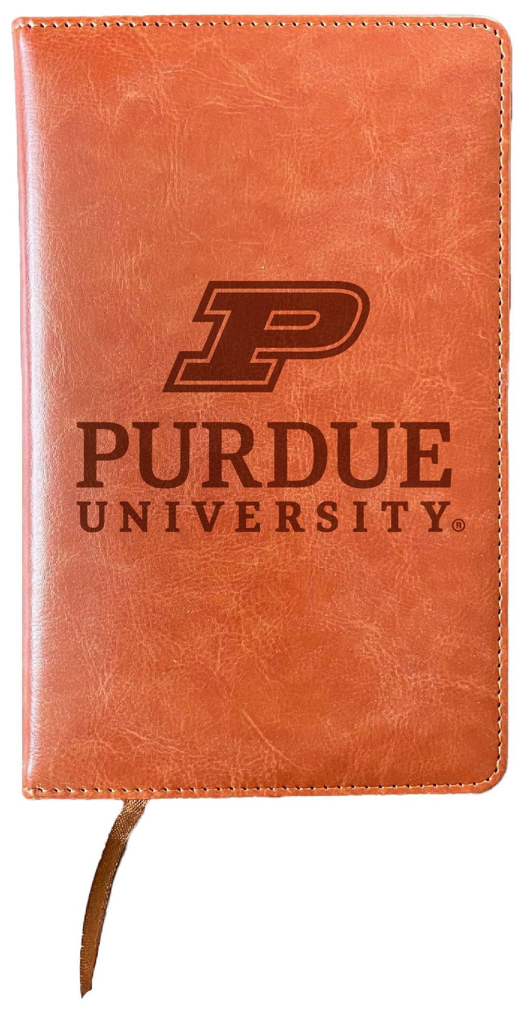 Purdue Boilermakers Engraved 8" X 5" Leather Journal Officially ...