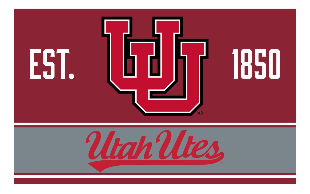 Utah Utes Wood Sign With Frame Officially Licensed - Etsy