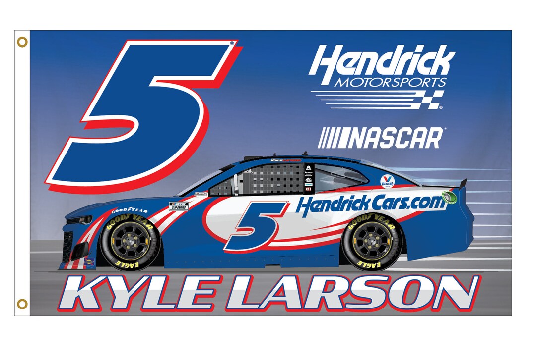 Kyle Larson #5 NASCAR Cup Series 3x5 Flag Officially Licensed - Etsy